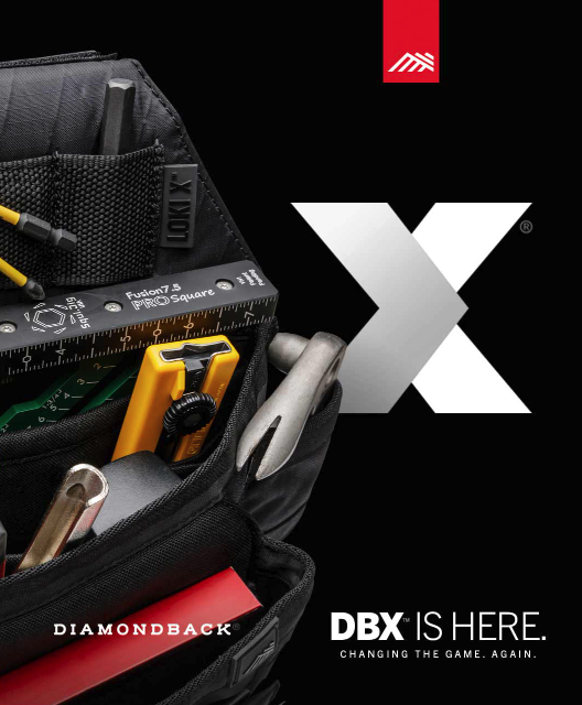 Diamondback Launches New DBX Pouches & Accessories